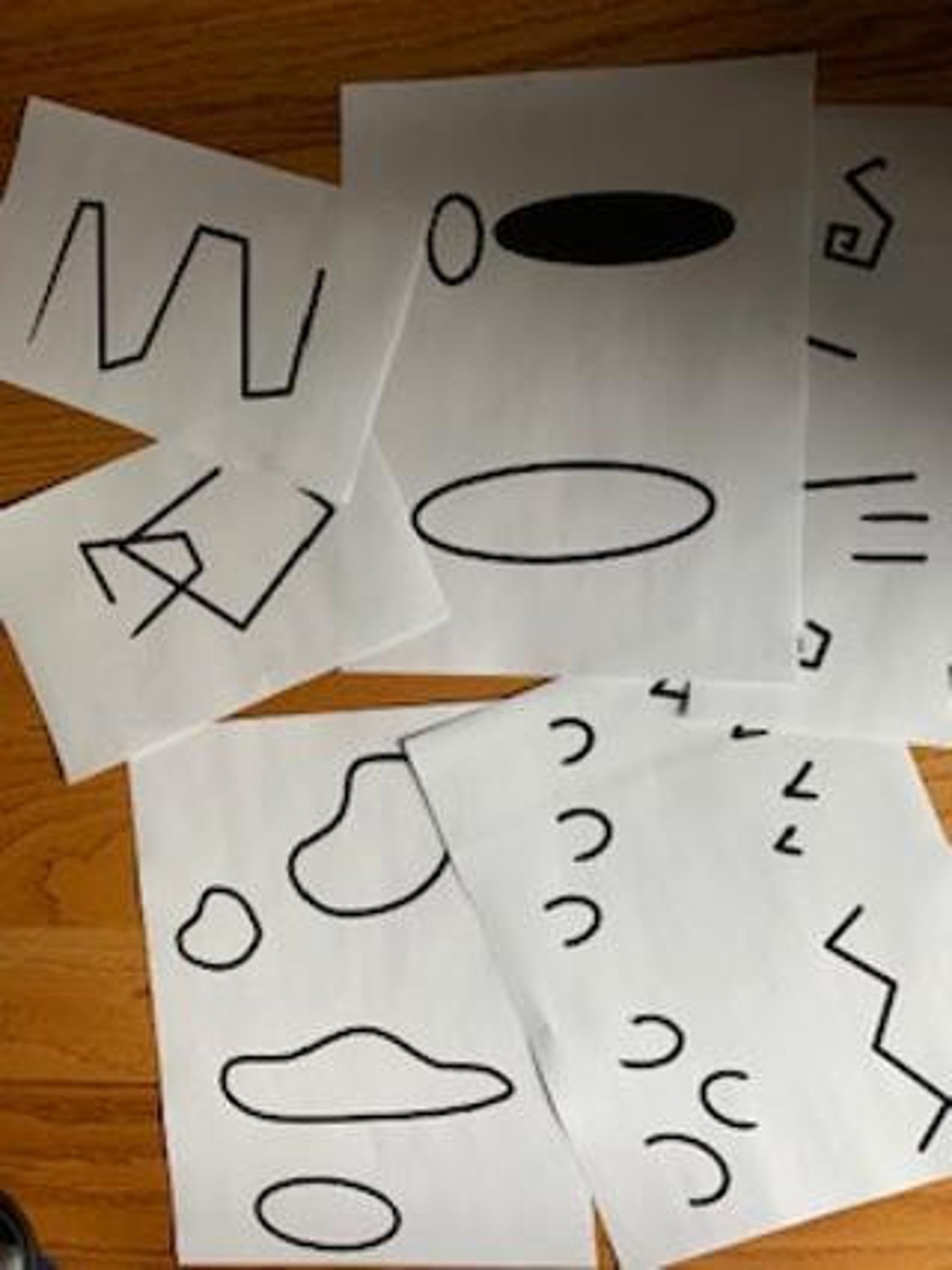 Quick Drawings - Picture Starters Printable - Etsy