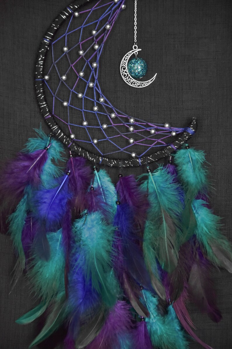 Half Moon Dream Catcher Galaxy Dream Catchers Moon Dreamcatcher Galaxy ...