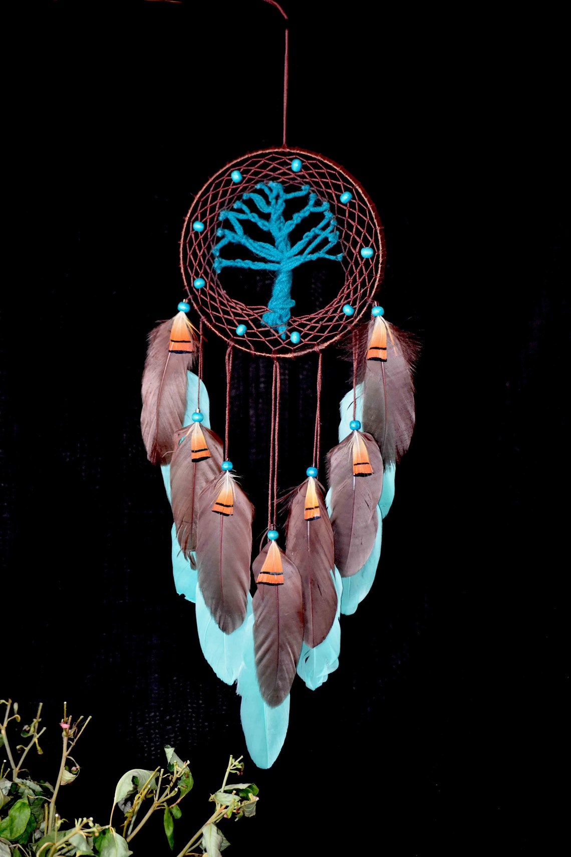 Dream Catcher Native American Boho Dreamcatcher Tree of Life - Etsy