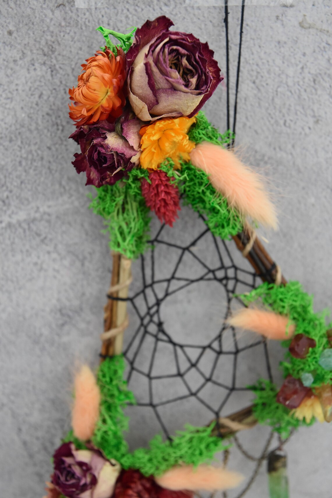 Wunjo Rune Floral Rune Decor Floral Wreath Nordic Rune | Etsy