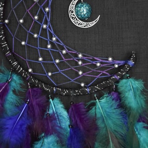 Half Moon Dream Catcher Galaxy Dream Catchers Moon Dreamcatcher Galaxy ...