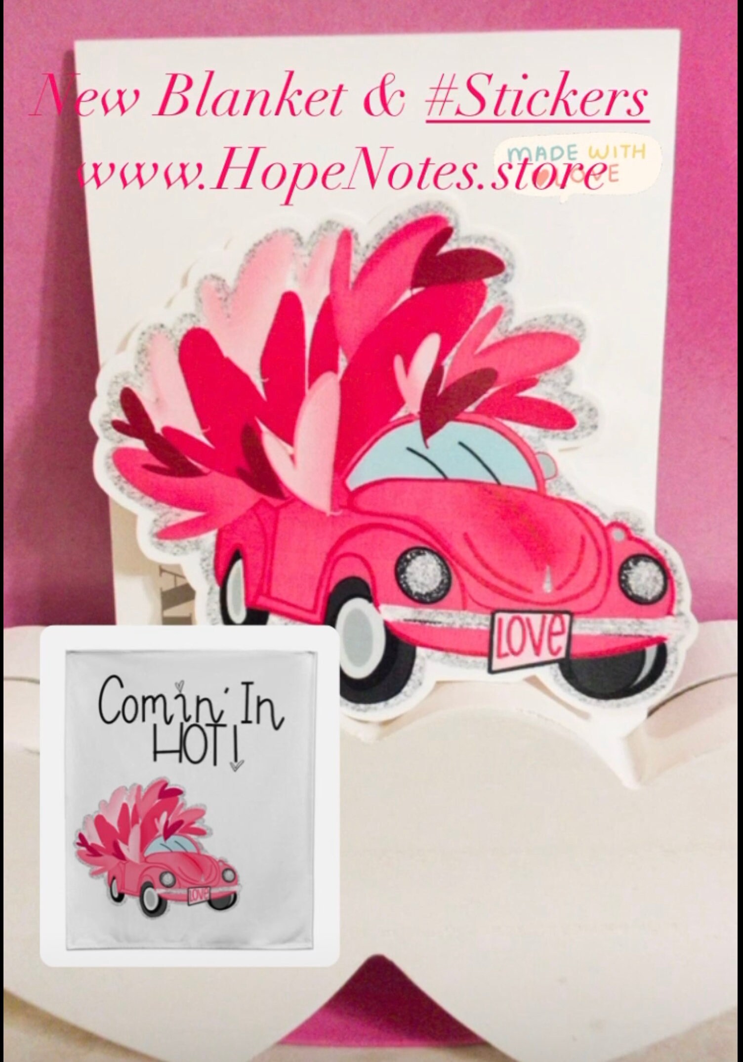 Waterproof Sticker H20 Flask Sticker Valentines - Etsy UK