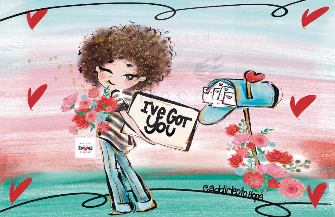 Printable Valentine/ Printable Valentines Card/ Valentines Day Art-i’ve ...