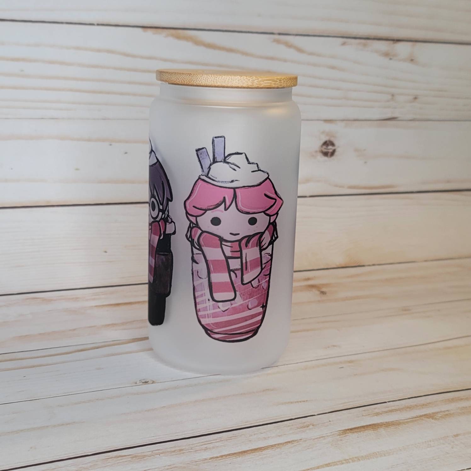 16oz Harry Potter Frosted Glass Sublimation Libbey Can Tumbler - Etsy
