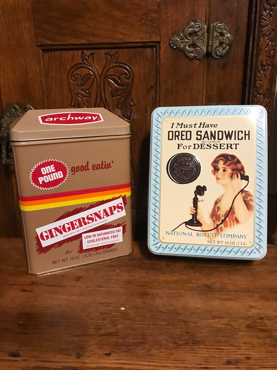 1986 Oreo and Vintage Archway Tins - Etsy