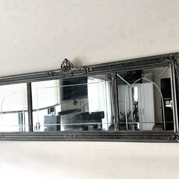 Antique Mirror Panel - Etsy