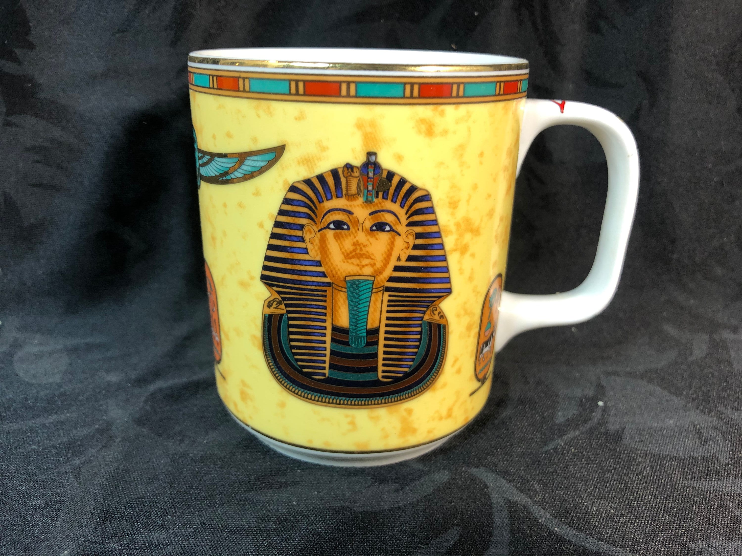 Egyptian Mug, the Egyptian Porcelain Company, Sculpture Fathi Mahmoud ...