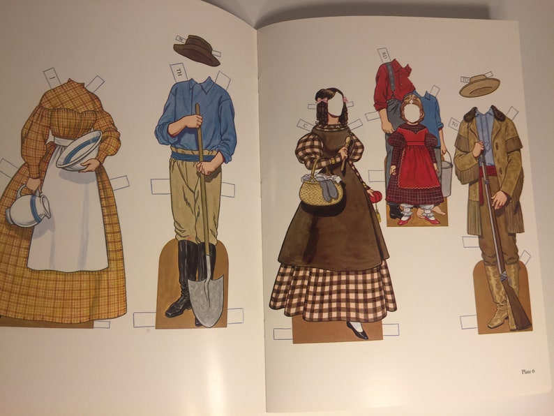 Vintage Paper Dolls American Family of the Civil War Era, NOS - Etsy