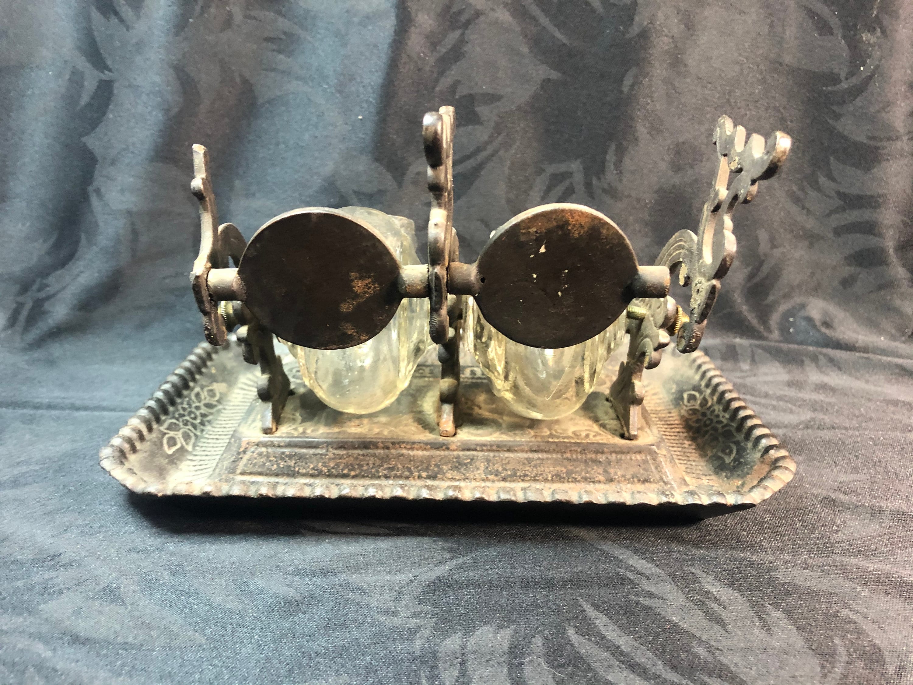 Victorian Cast Iron and Glass Congress Record Double Revolving Snail ...