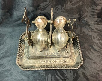 Cast Iron Inkwell | Etsy