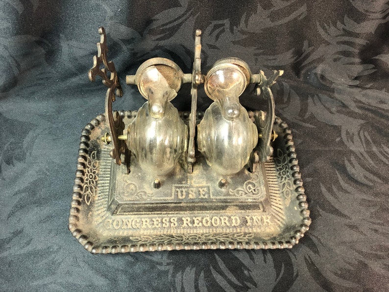 Victorian Cast Iron and Glass Congress Record Double Revolving Snail ...