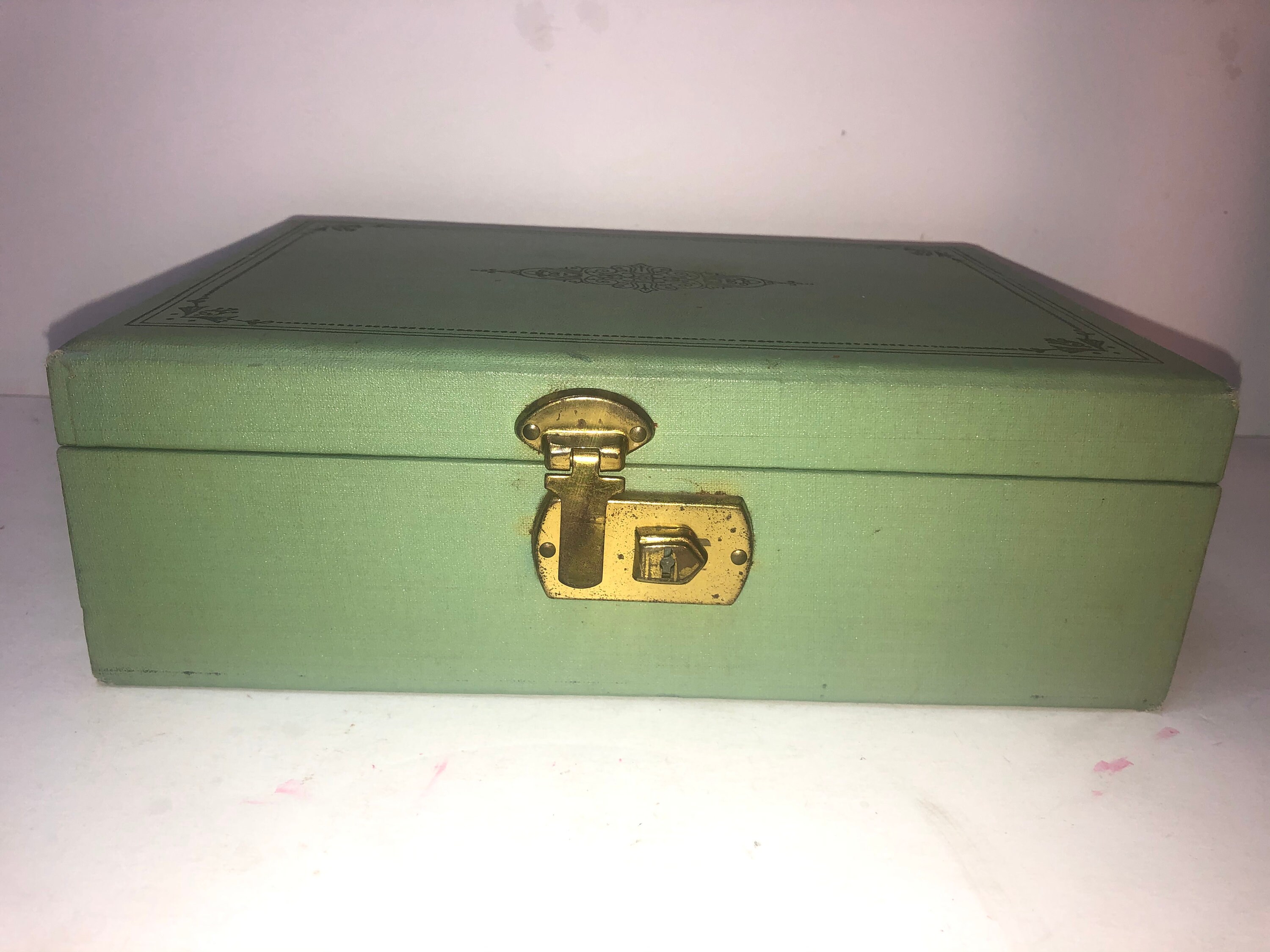 Light Green Jewelry Box - Etsy