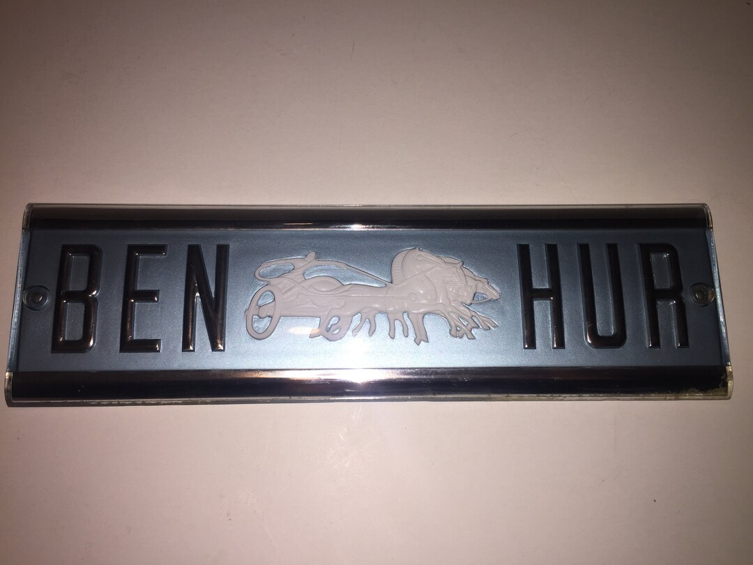 Rare Ben Hur Freezer Emblem - Etsy