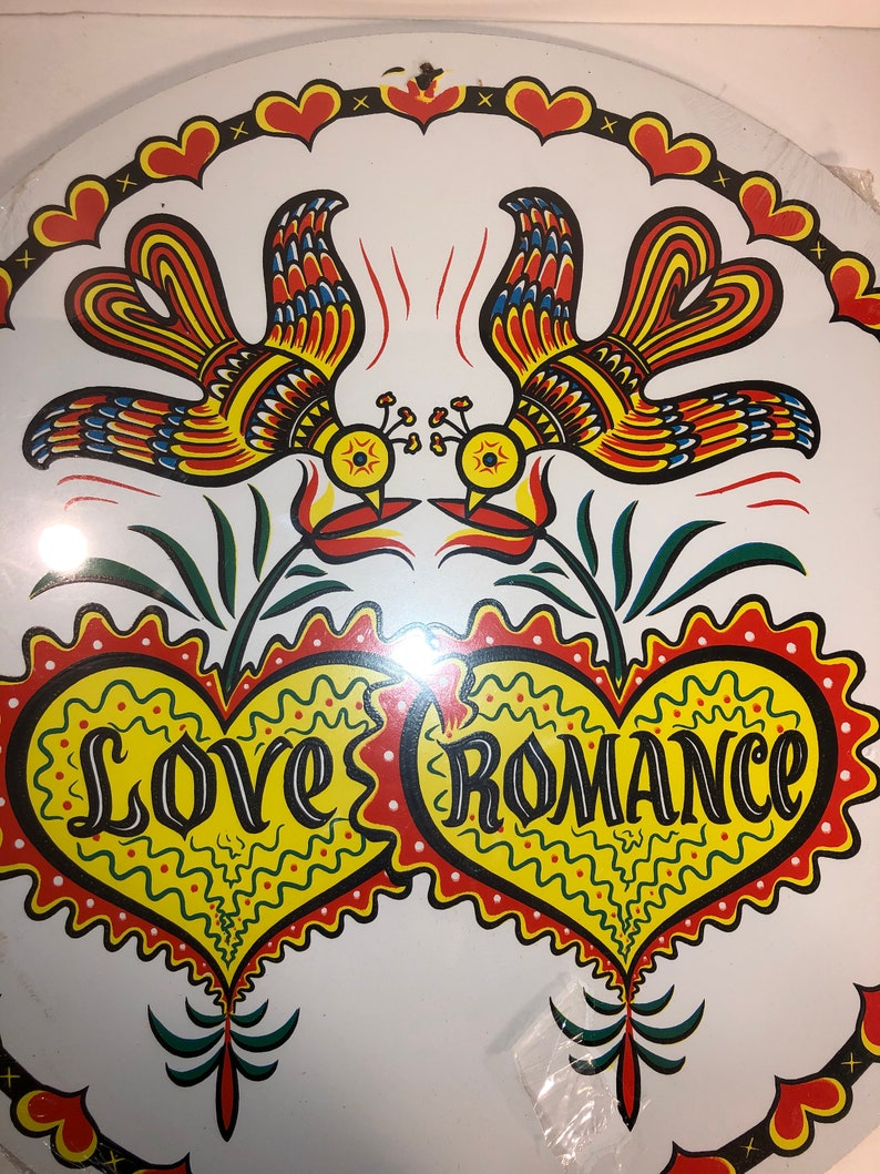 Pennsylvania Dutch Hex Sign, Folk Art, Distelfink, Love and Romance - Etsy