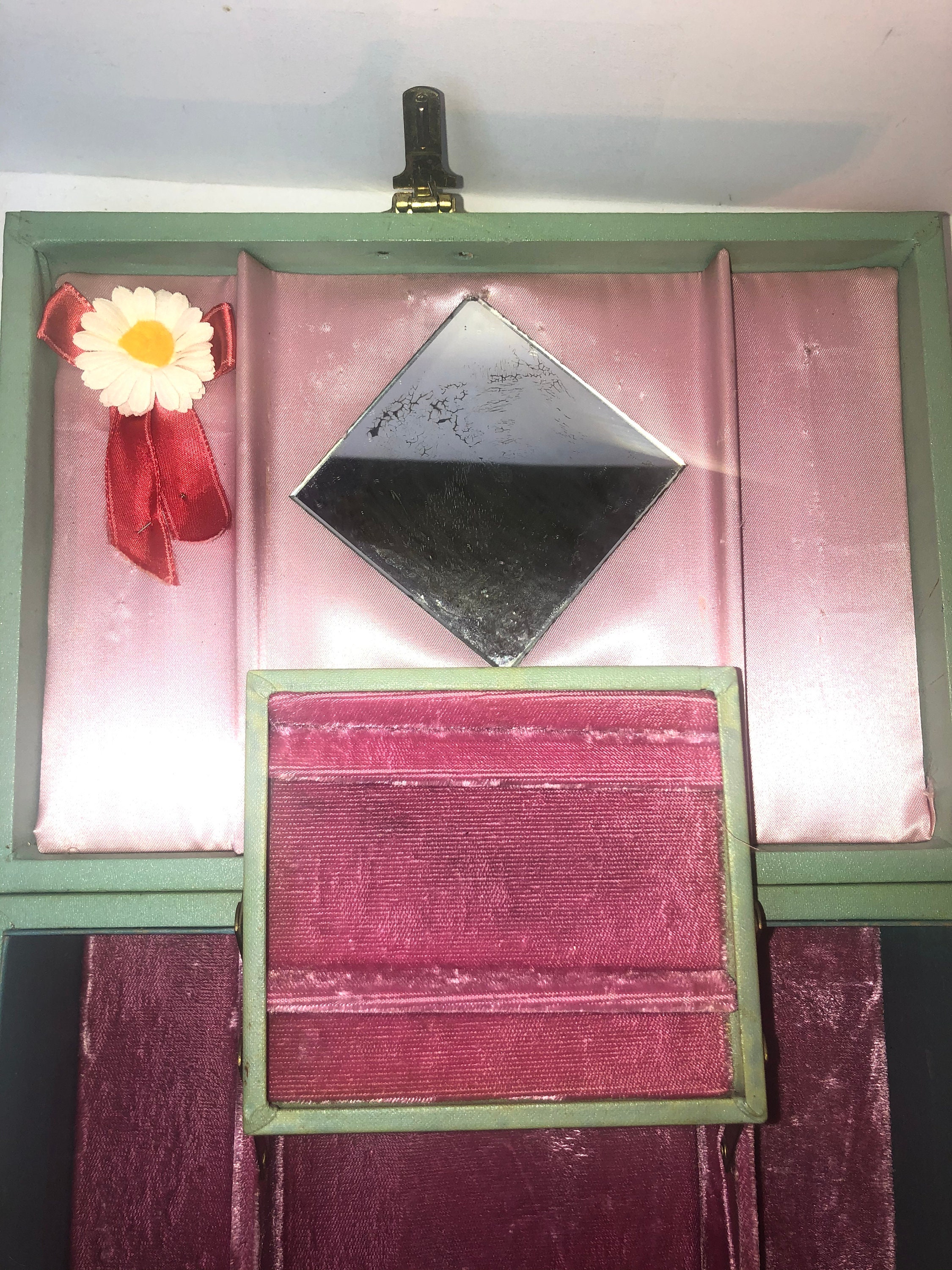 Light Green Jewelry Box - Etsy