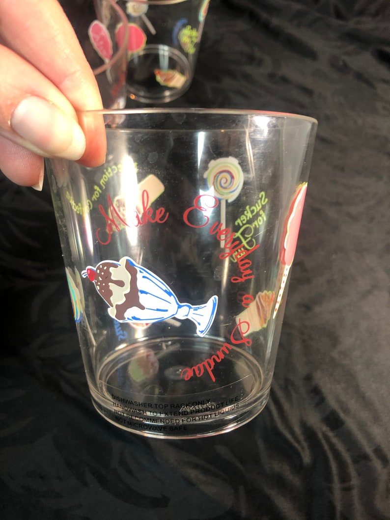 Acrylic Sweet Treats Pitcher and 4 Cups - Etsy