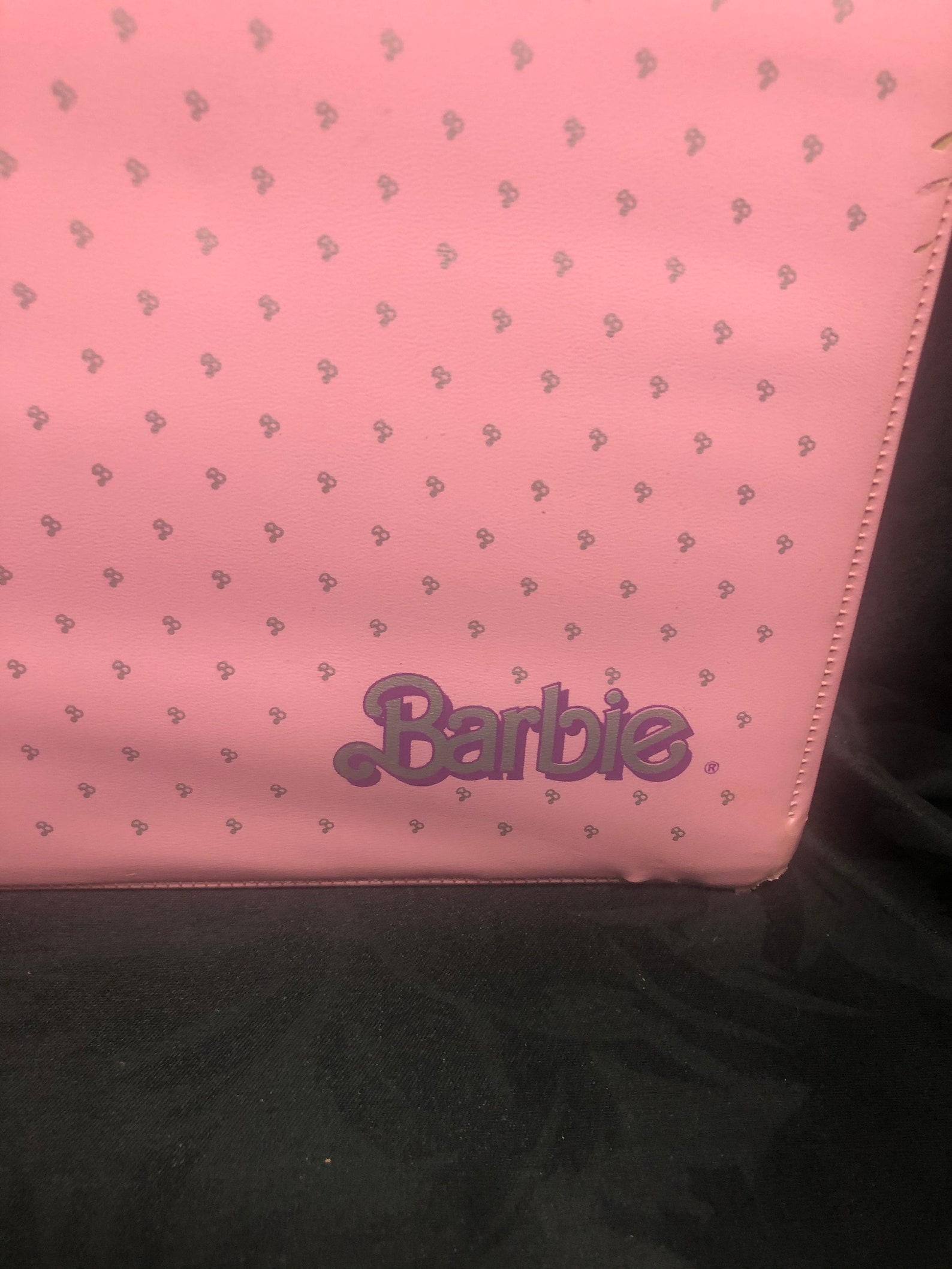 Pink Vinyl Barbie Doll Case - Etsy