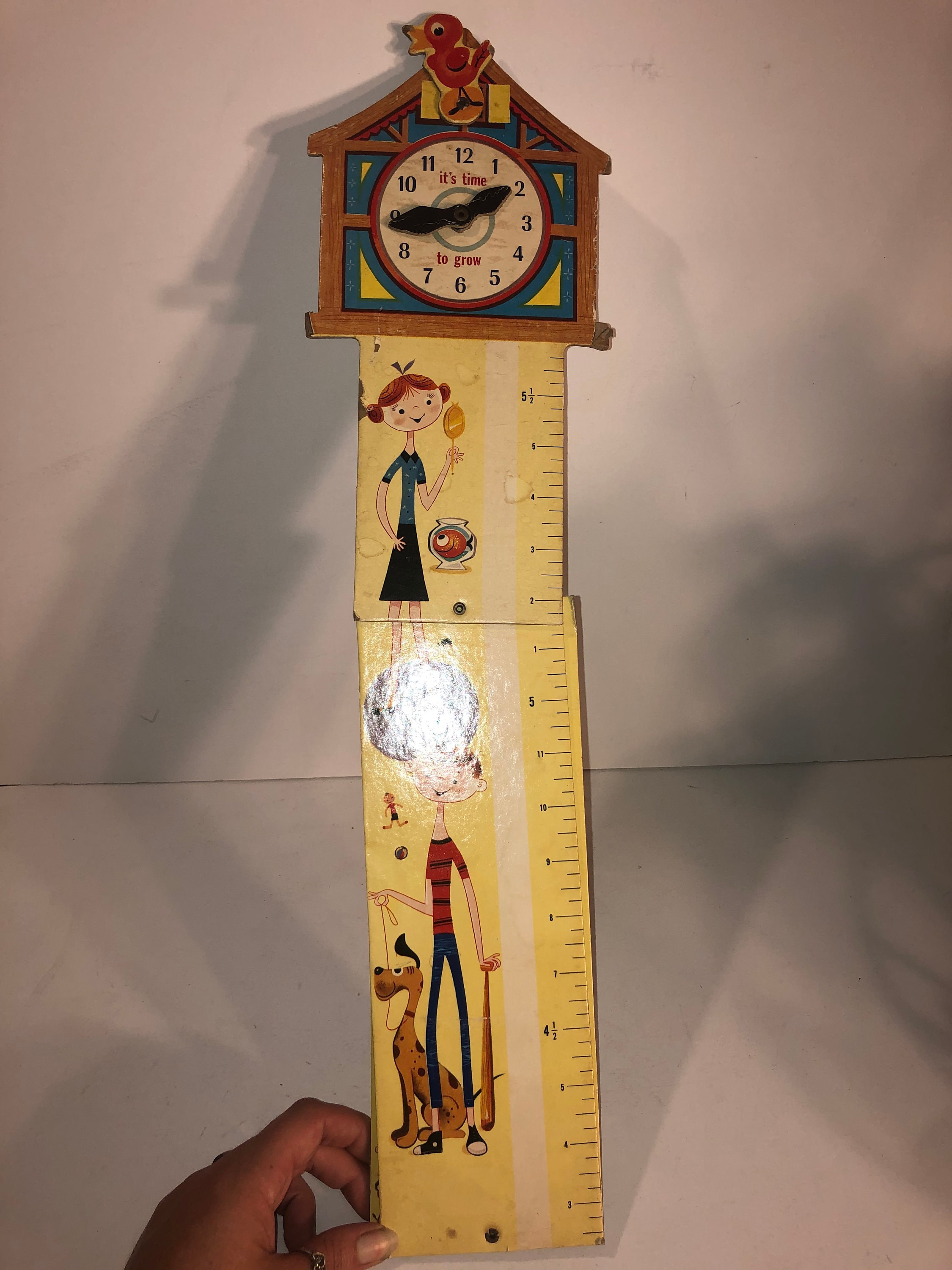 Its Time to Grow, Grandfather Clock Growth Chart - Etsy