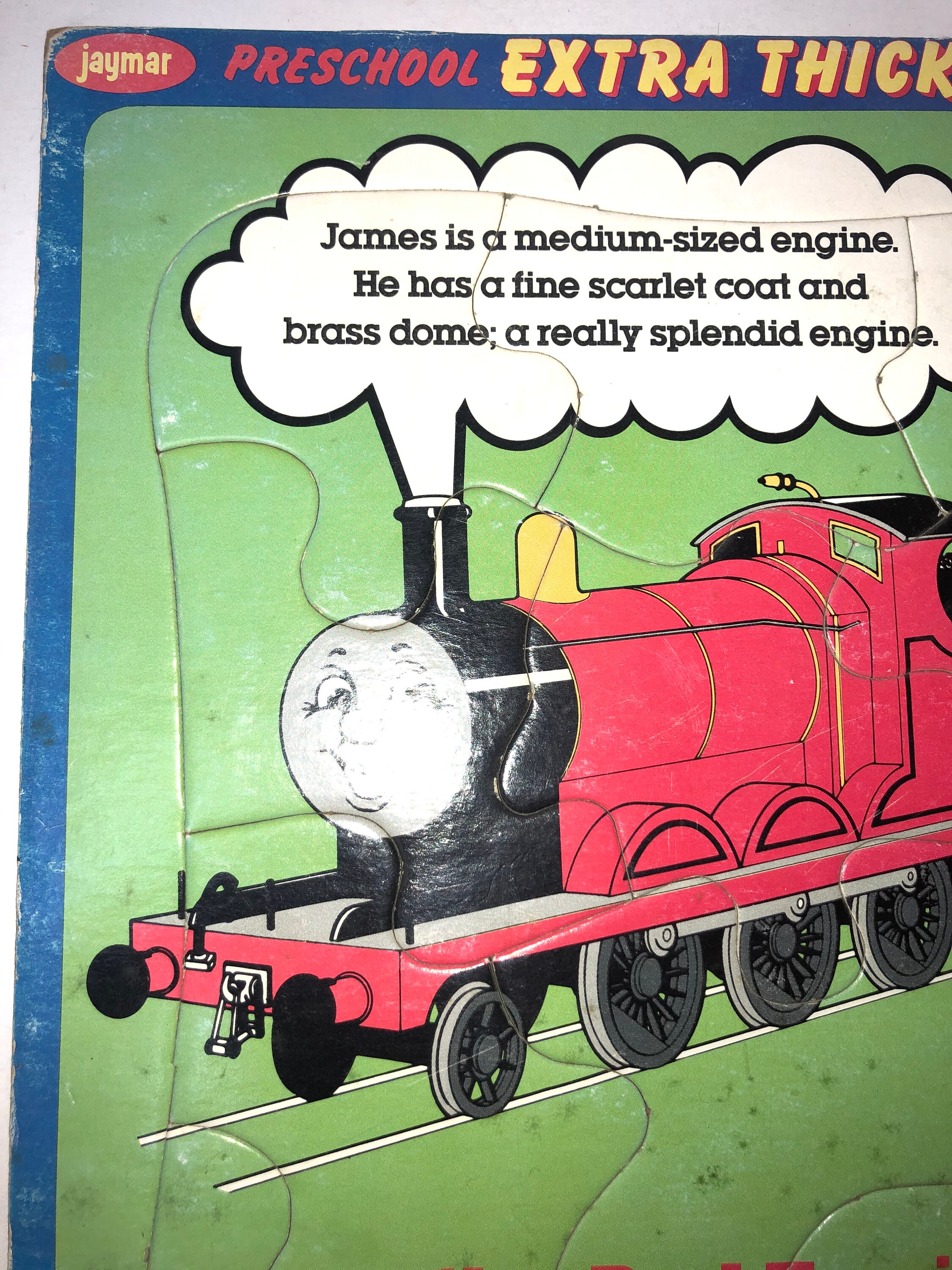 Thomas the Tank Engine Frame Tray Puzzle - Etsy