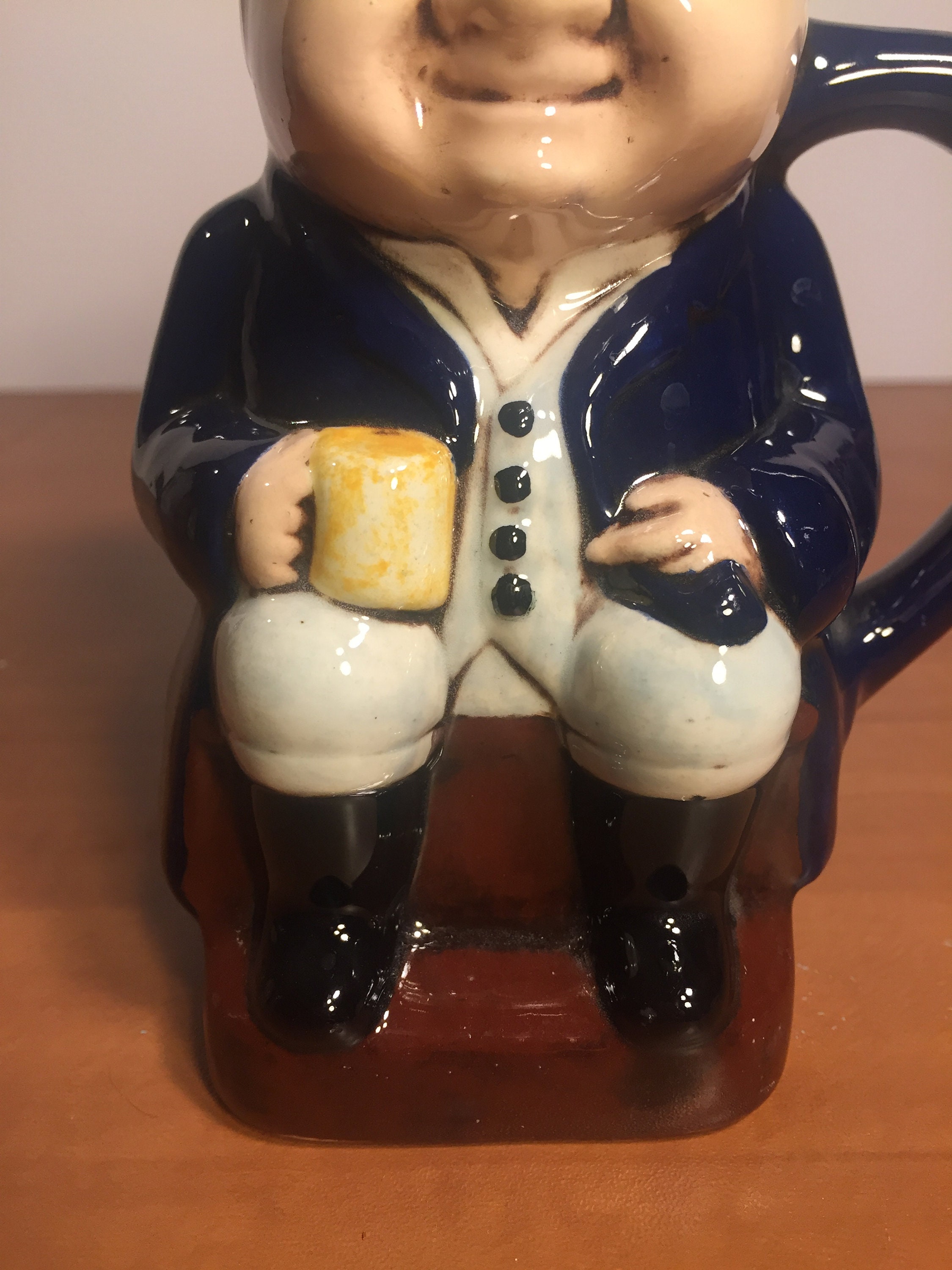 Seated Colonial Man Toby Mug, Pitcher - Etsy