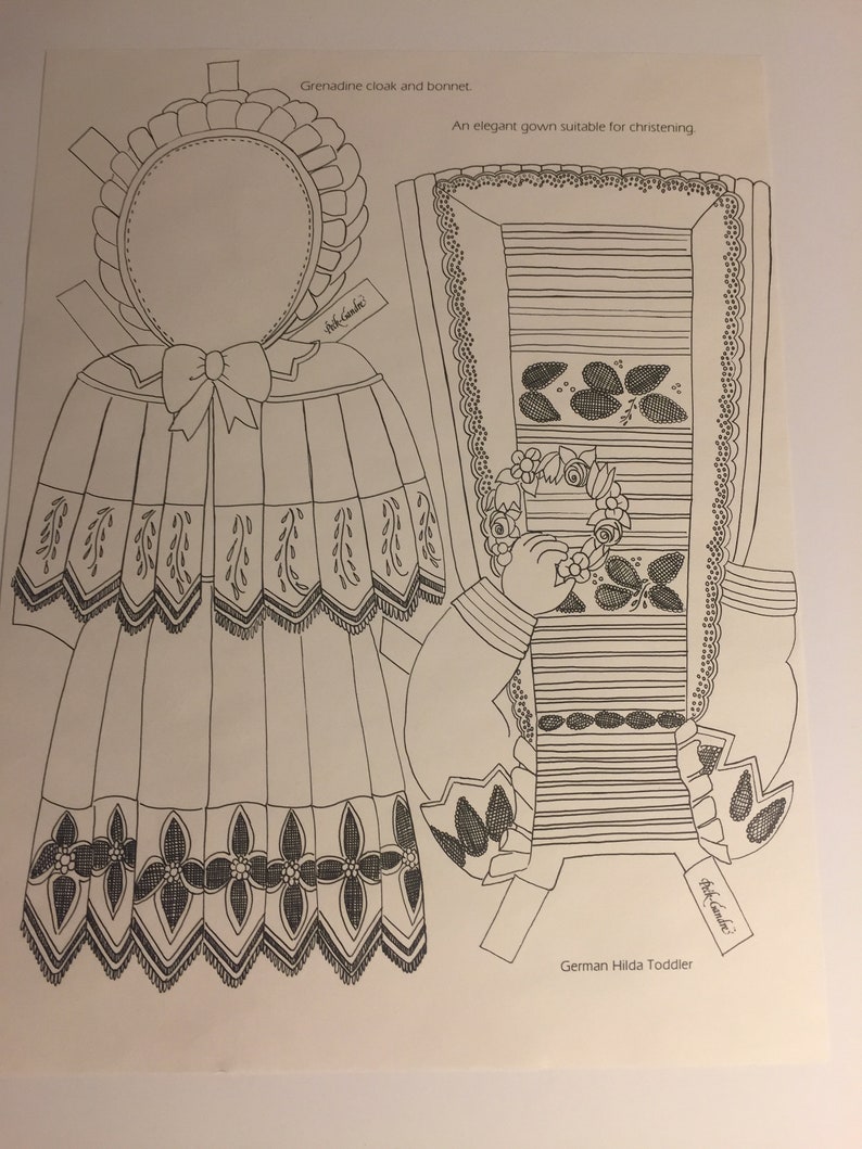 Peck-gandre Paper Dolls NOS - Etsy