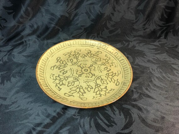 Pier 1 Batik Stoneware Salad Plate - Etsy