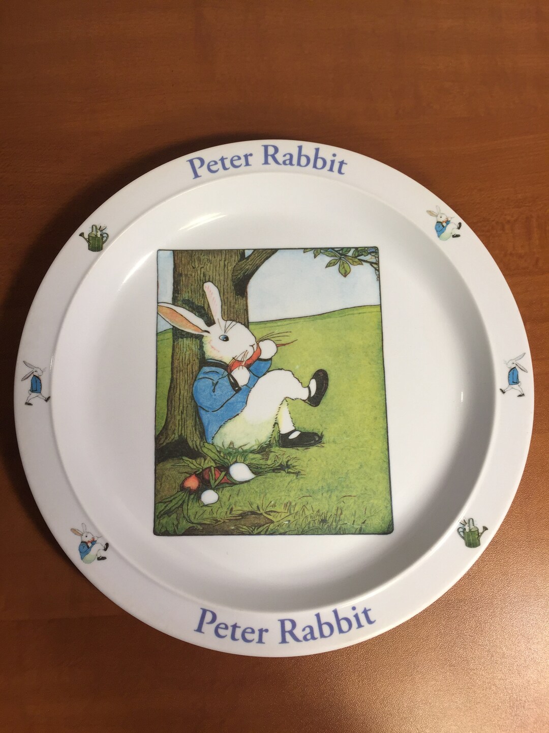 Peter Rabbit Plate, Melamine - Etsy