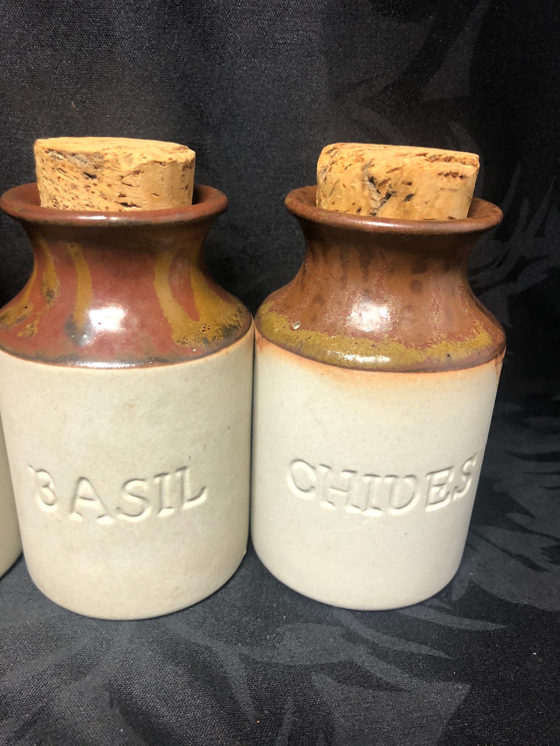 Environmental Ceramics Spice Jars Set of 4 | Etsy