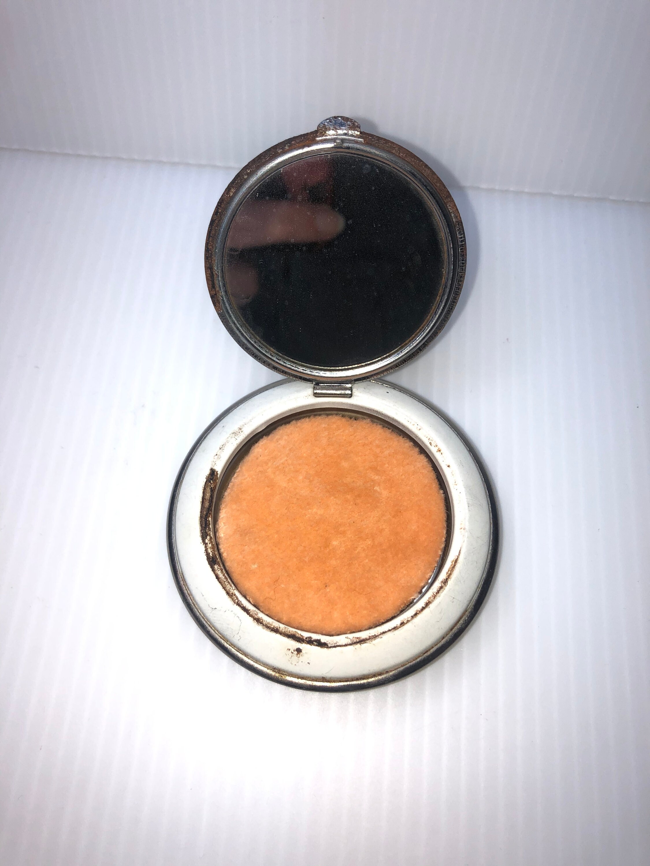 Enamel Victorian Couple Powder Compact - Etsy