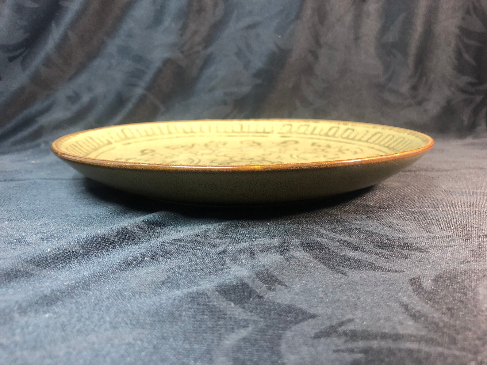 Pier 1 Batik Stoneware Salad Plate - Etsy