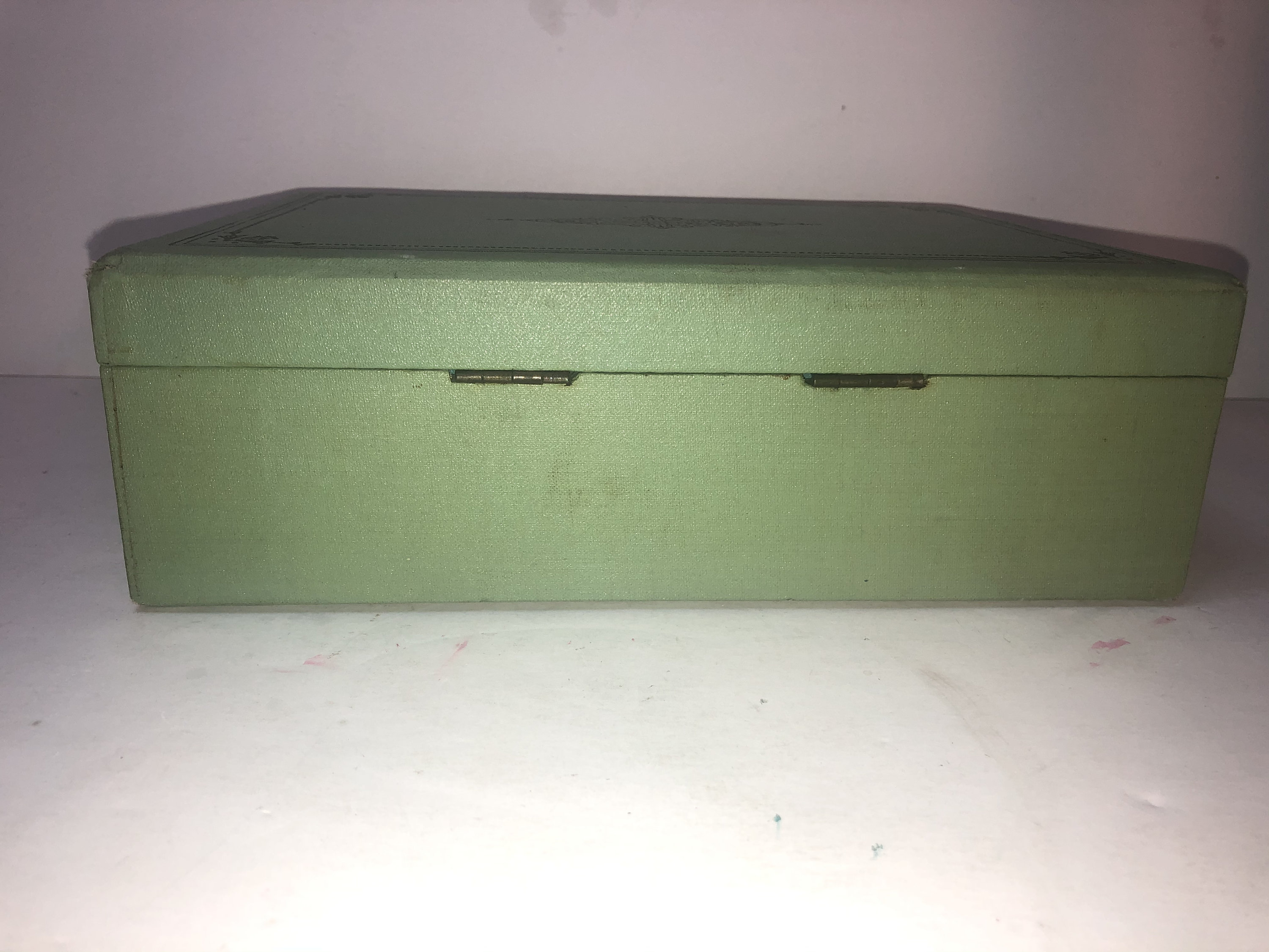 Light Green Jewelry Box - Etsy