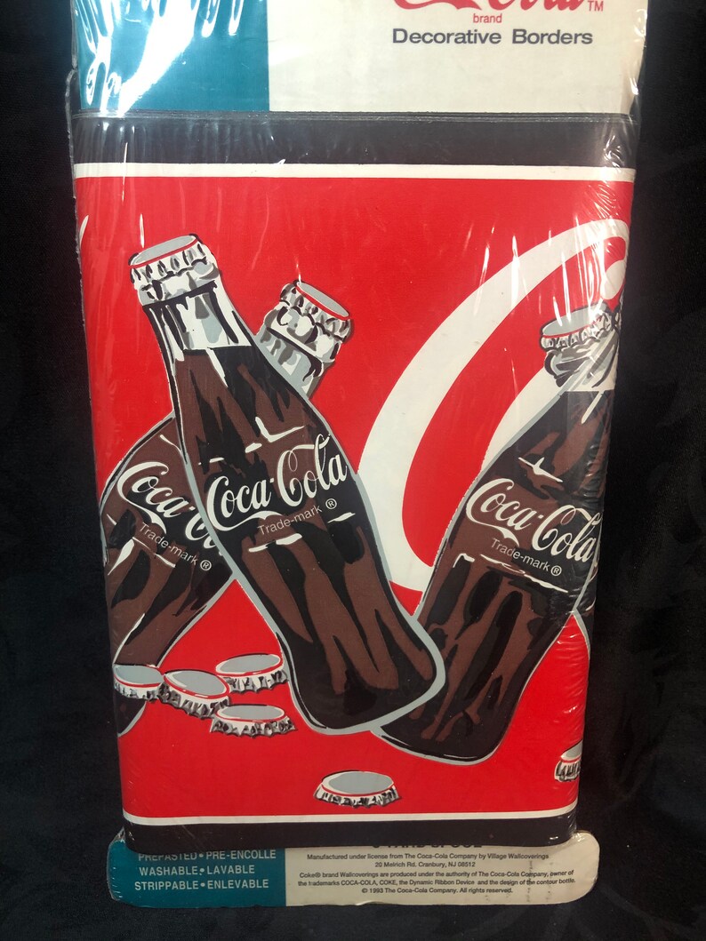 Coca Cola Decorative Wall Border, NOS - Etsy