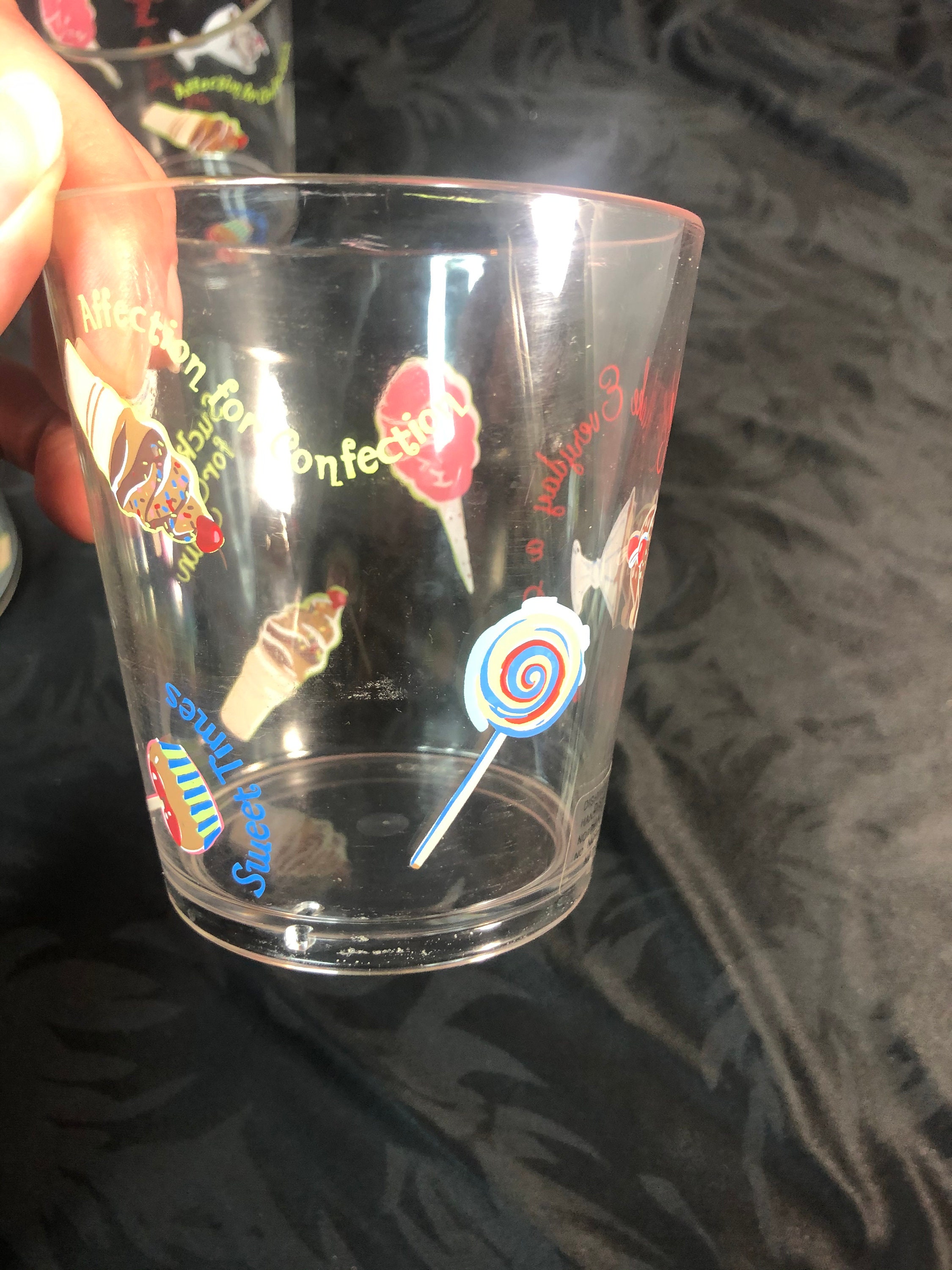 Acrylic Sweet Treats Pitcher and 4 Cups | Etsy