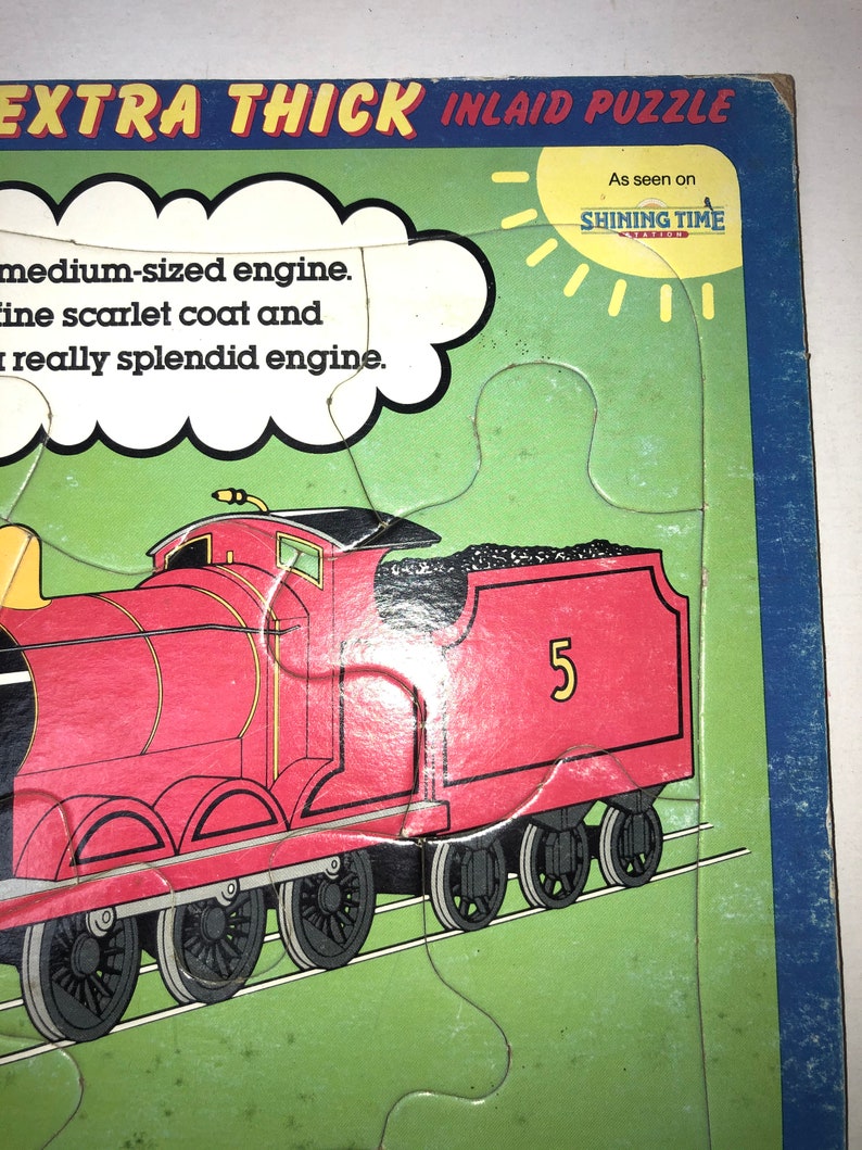 Thomas the Tank Engine Frame Tray Puzzle - Etsy