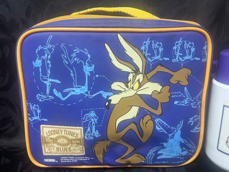 Looney Tunes Blues Soft Lunchbox and Thermos - Etsy