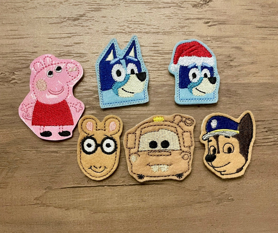 Blue Dog Cartoon, Santa Dog, Glitter Pink Pig Cartoon, Tow Truck Cars ...