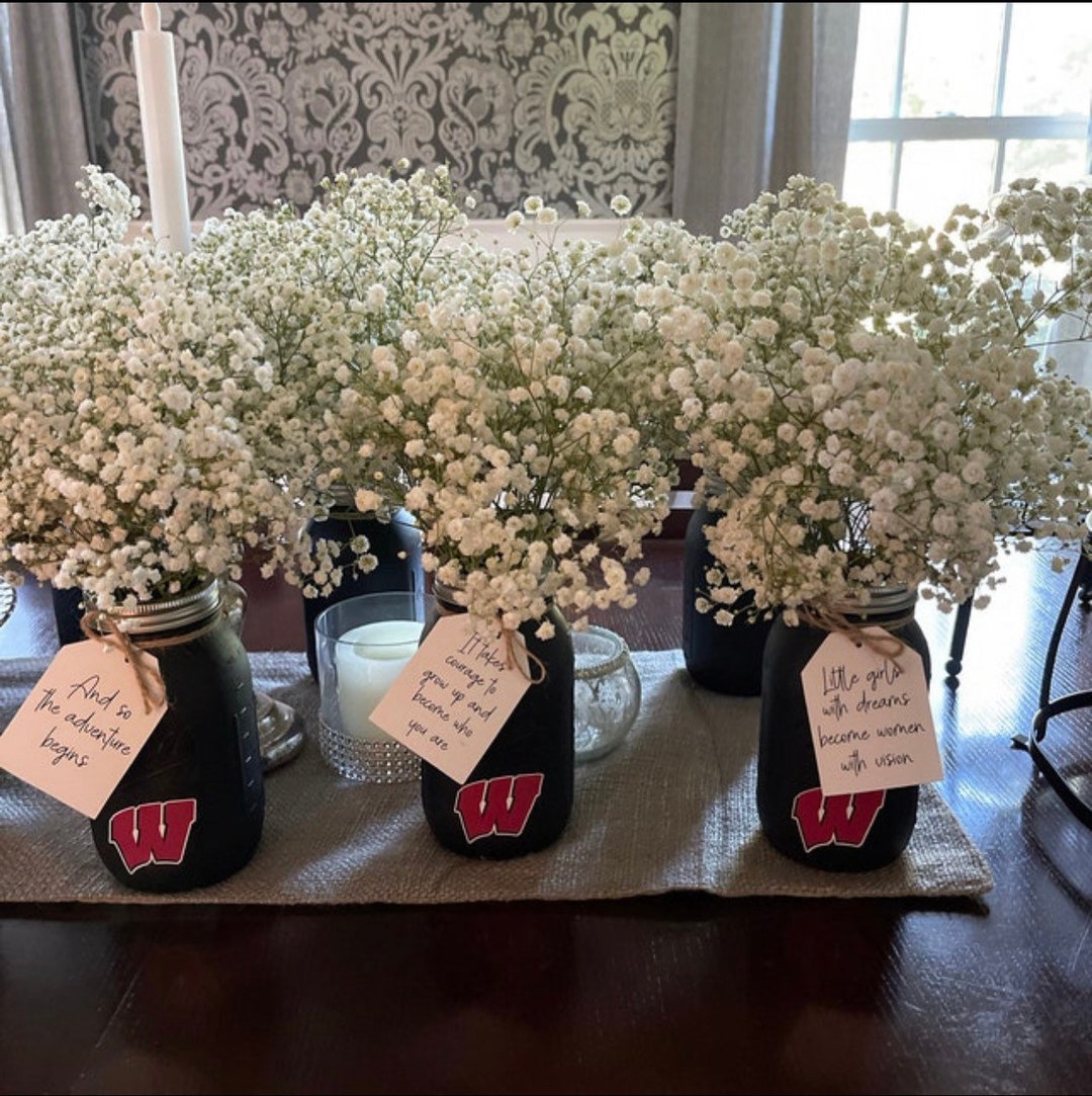 Girl/guy Graduation Centerpiece Tags - Inspirational Graduation Tags ...