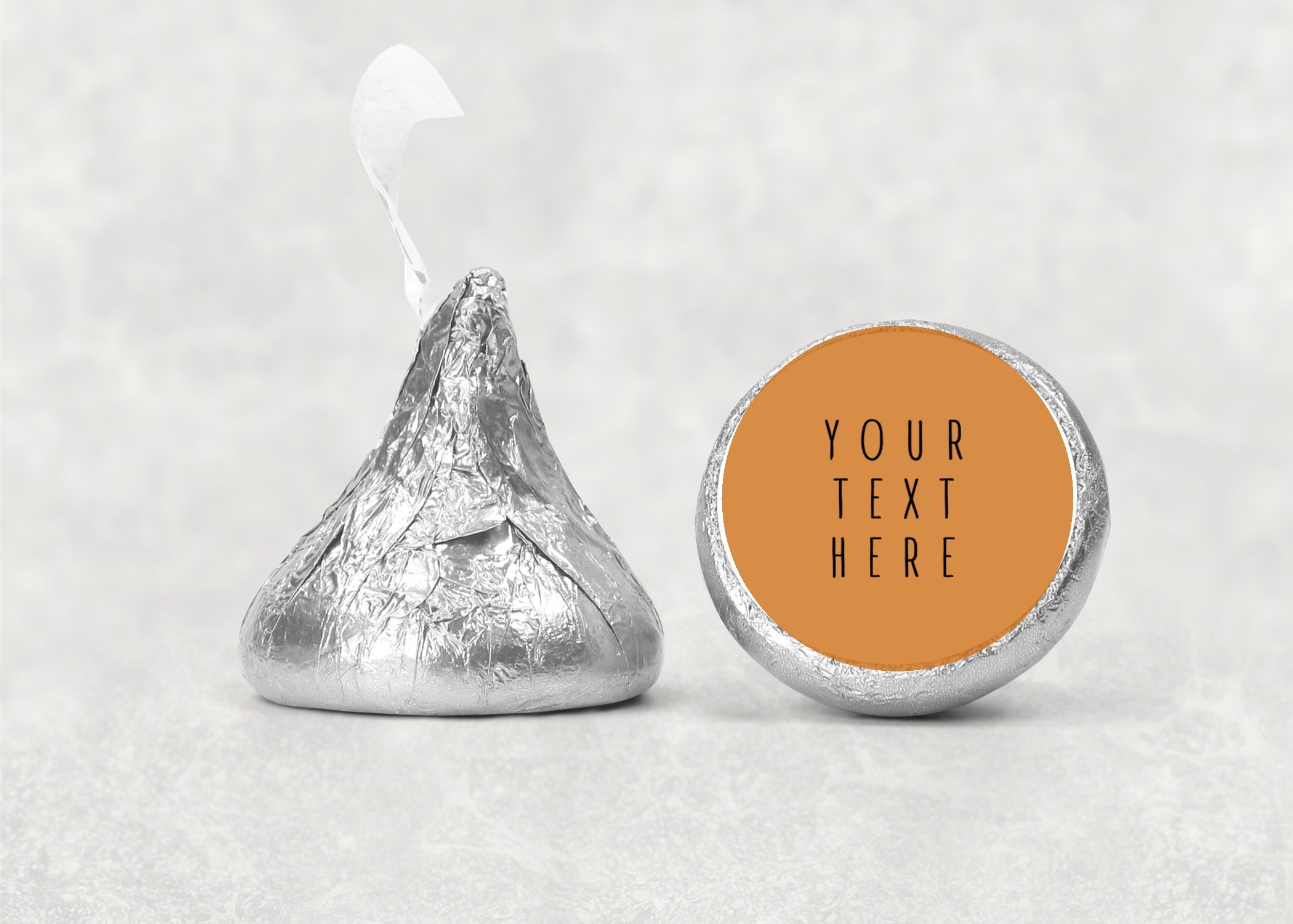 Printed Hershey Kiss® Stickers - Personalized Wedding Favors, Bridal ...