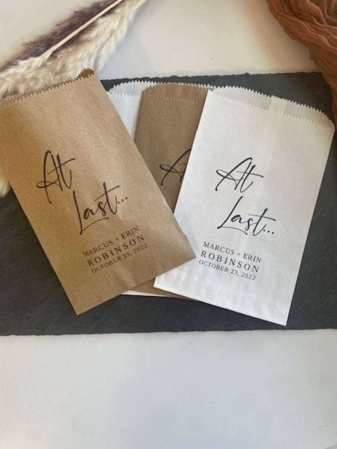 Wedding Candy Bags, Candy Table Bags, Wedding Favor Bags, Wedding Snack ...