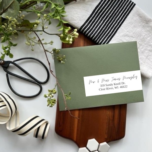 Wrap Around Labels - Etsy