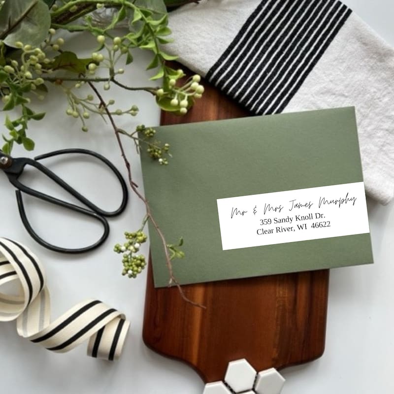 Wrap Around Labels - Etsy