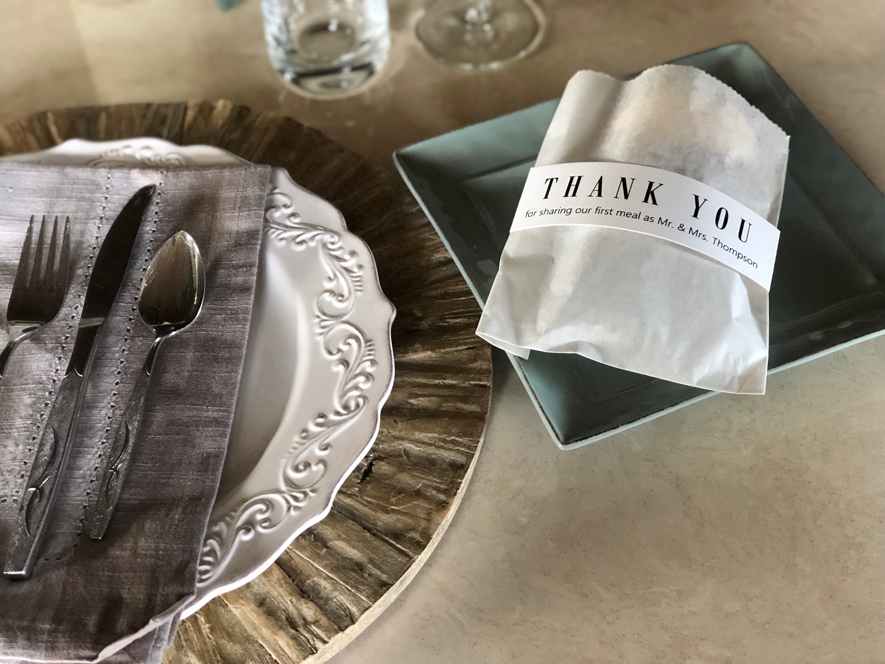 Wedding Bread Wraps Wedding Napkin Wraps Linen Wraps | Etsy