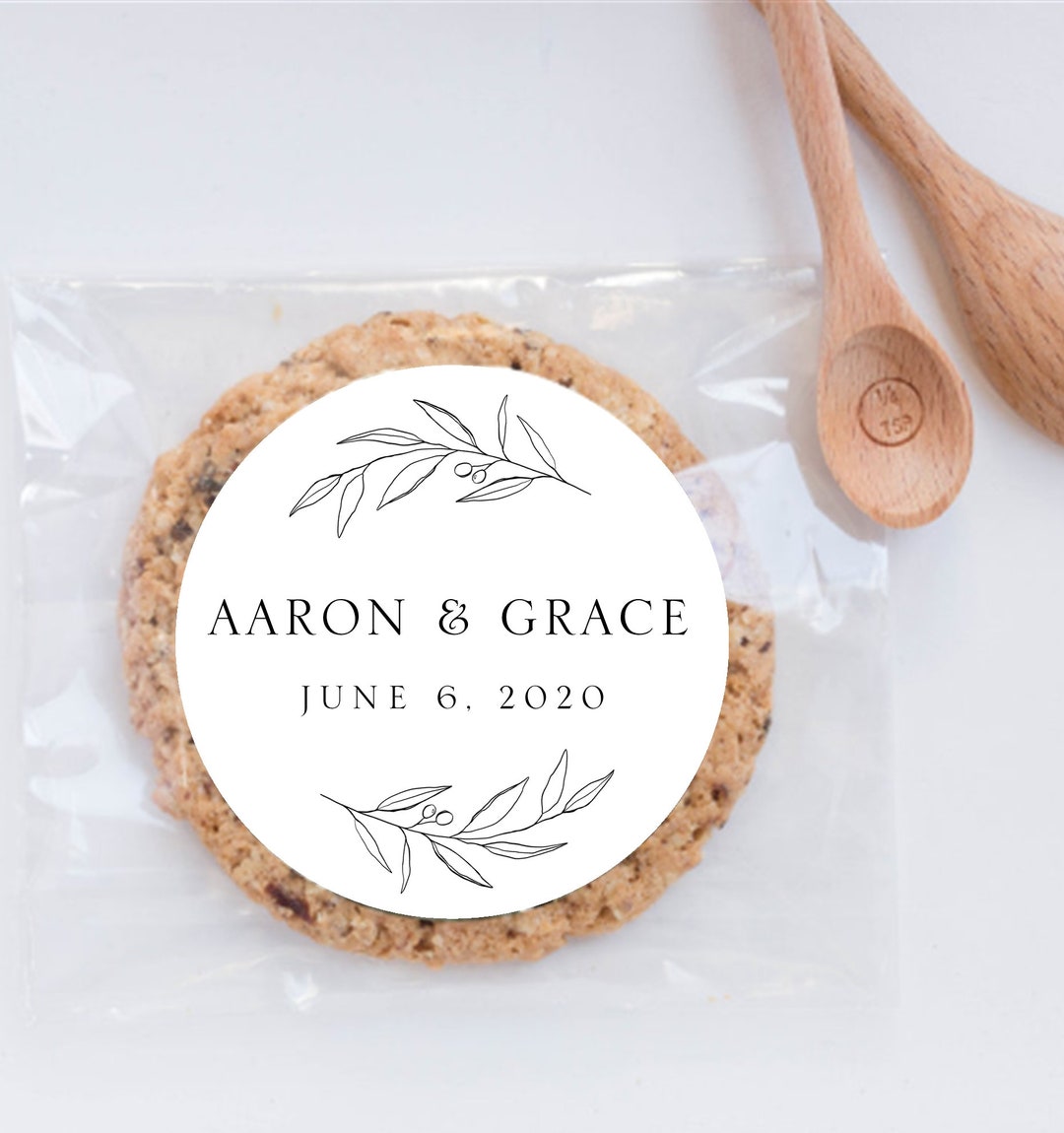 Custom Wedding Stickers, Floral Wedding Stickers, Personalized Wedding ...