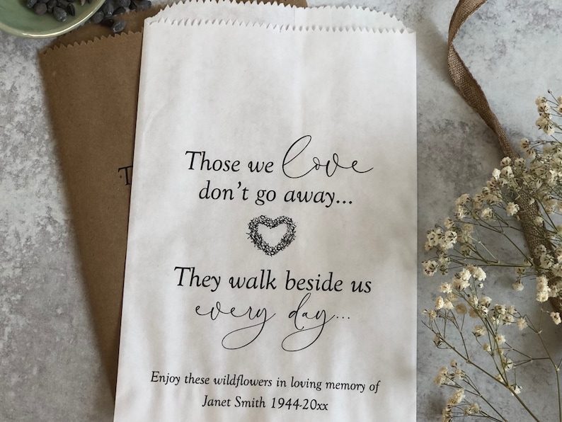 Memorial Favors Celebration of Life Favors Christian | Etsy