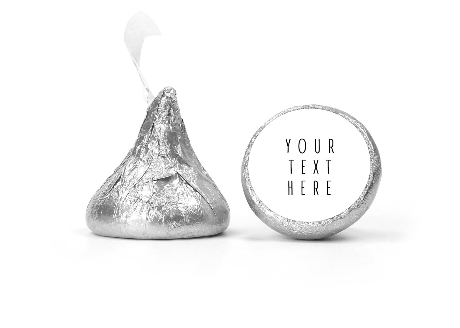 Printed Hershey Kiss® Stickers - Personalized Wedding Favors, Bridal ...
