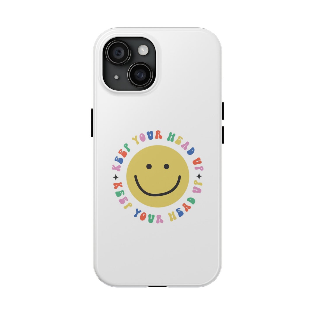 Smiley Face Tough Phone Case - Etsy