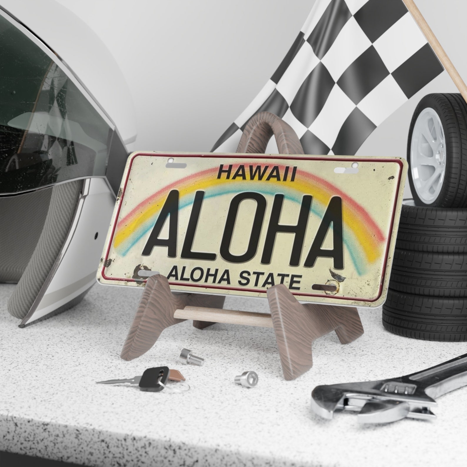 Vintage Hawaii License Plate Vanity Plate - Etsy
