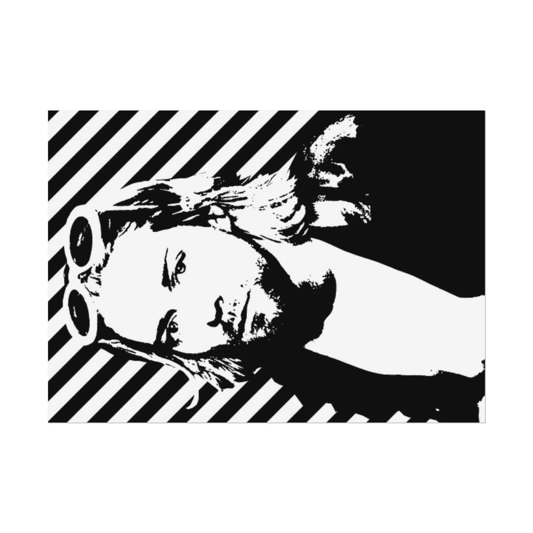 Vertical Kurt Cobain Nirvana Black and White Rolled Posters - Etsy
