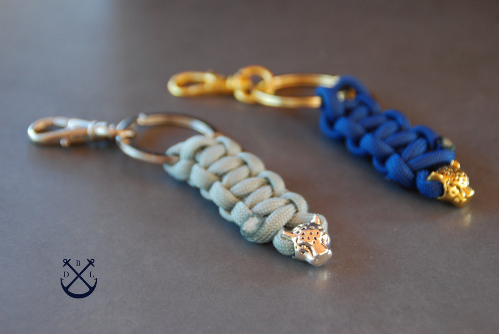 Personalised Minimalist Panther Keychain Set 2 Items HIS - Etsy