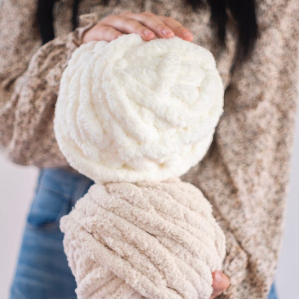 Jumbo Chenille Yarn - Etsy